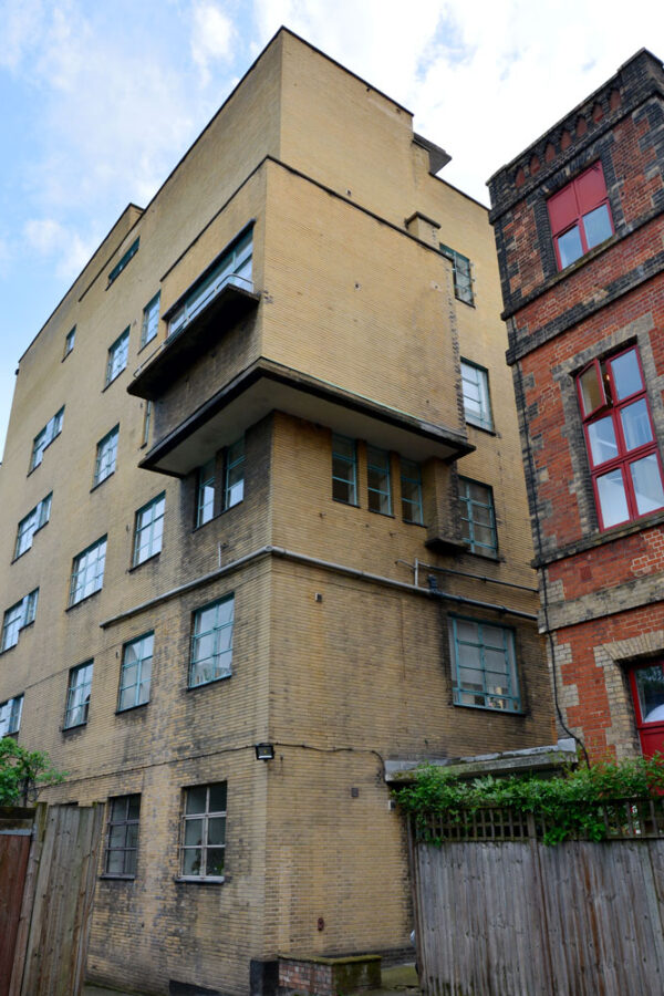 Hackney's German Hospital - Greyscape