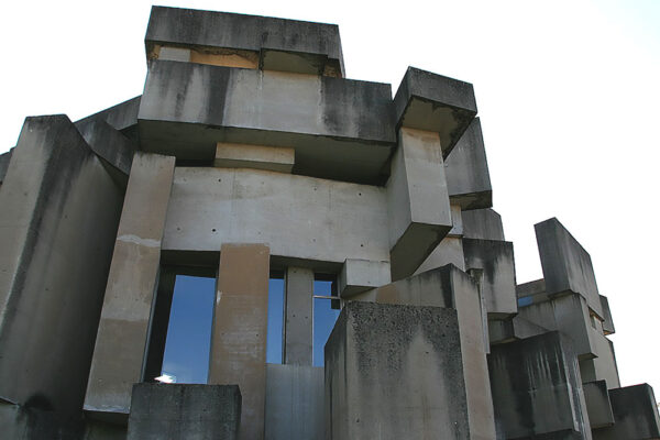 Wotruba Church - Greyscape