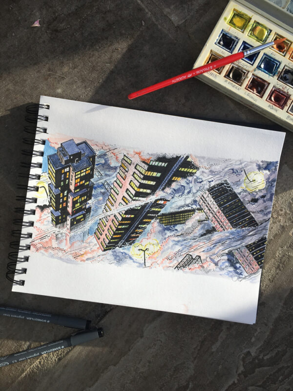 Sam Kerridge: Exploring How We Process Cityscapes - Greyscape